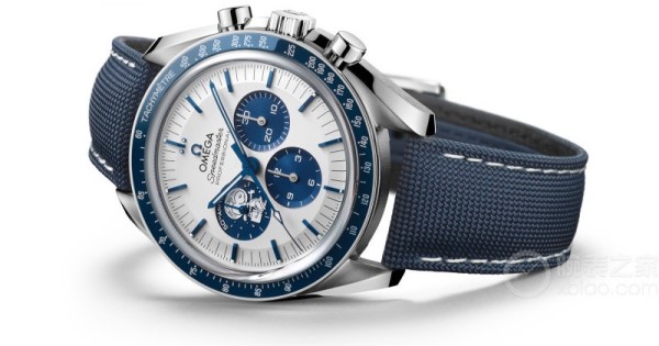 オメガ（OMEGA） スピードマスターシリーズ（「スヌーピー賞」50周年記念腕時計）TO1精鋼の時計ケースで、青色のジルコニ（ZrO2 ...